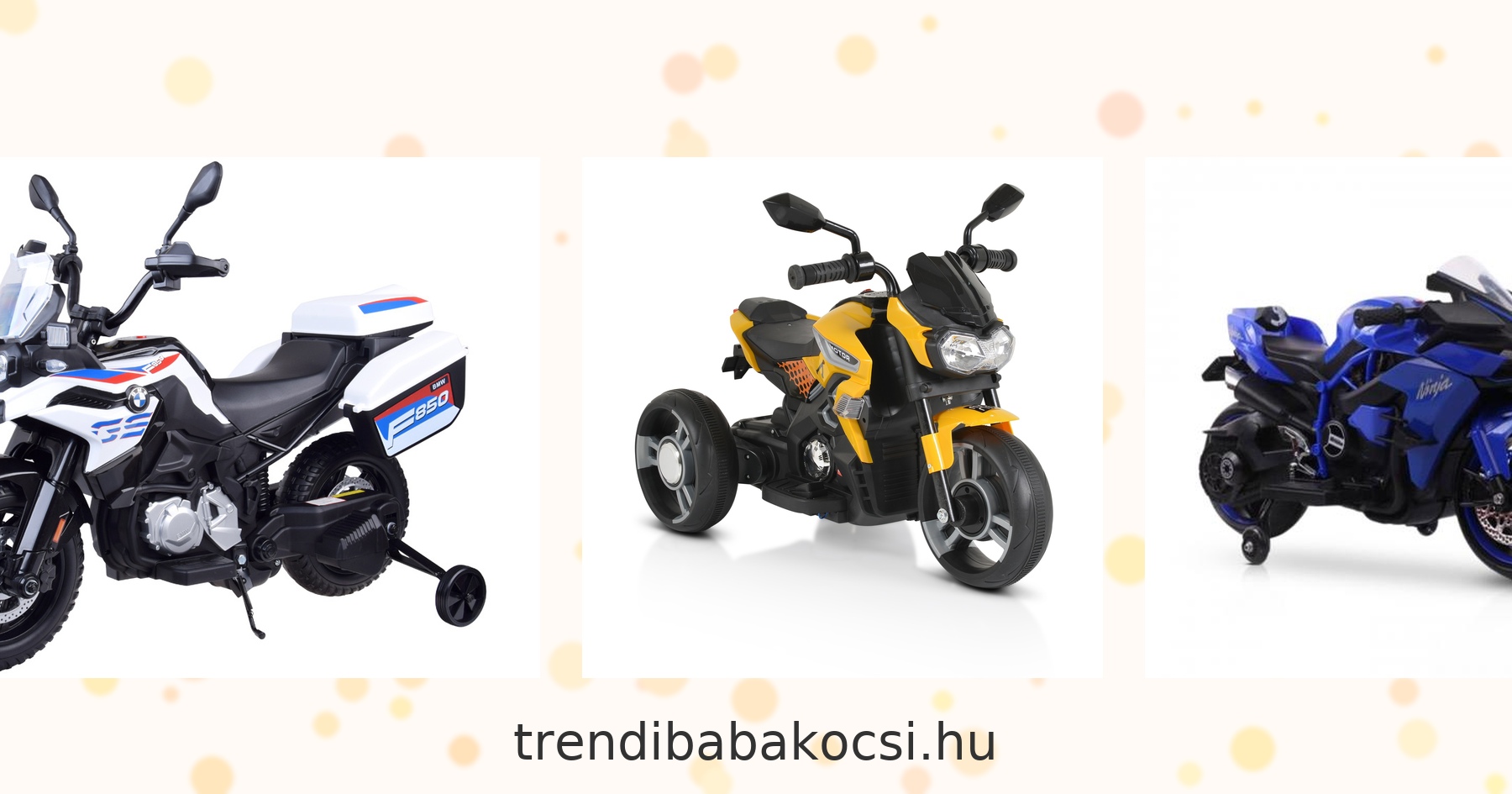 Gyerek elektromos motorok – biztonságos és stabil 6V–12V mod